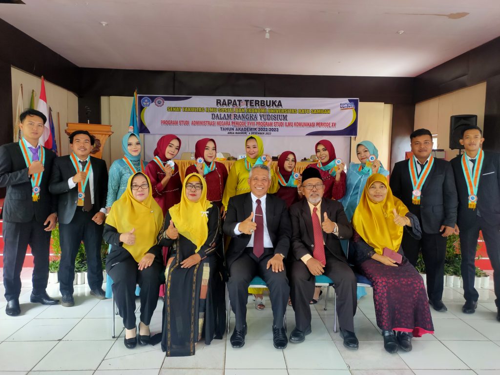 FISE UNRAS Gelar Yudisium 2 Program Studi Sekaligus - UNIVERSITAS RATU ...